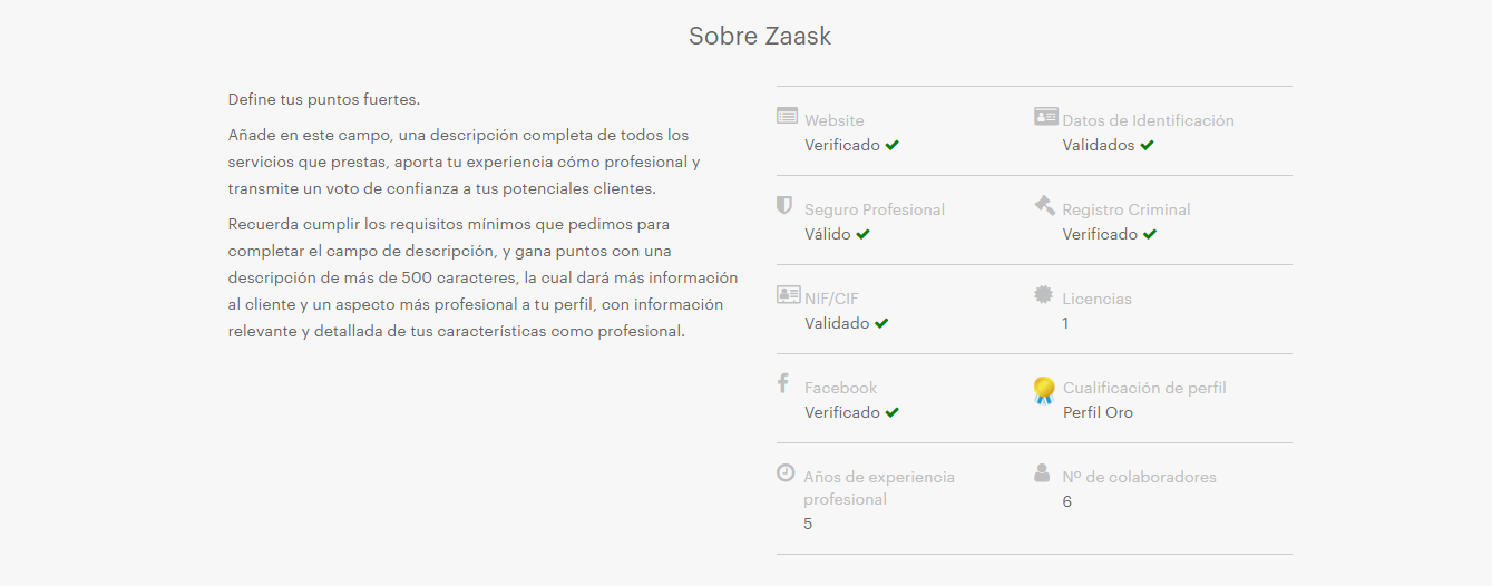 Zaask lanza un nuevo perfil para profesionales | Zaask España